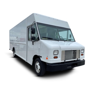 Walk-In Package Delivery Vans | Step Vans | Rush Truck Centers