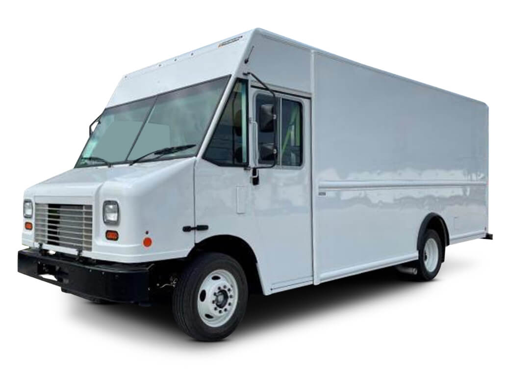 Walk-In Package Delivery Vans | Step Vans | Rush Truck Centers