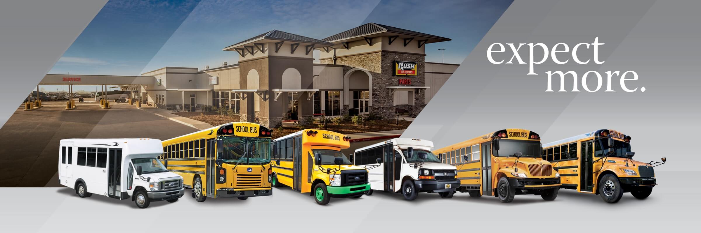Commercial and School Buses for Sale | Rush Truck Centers